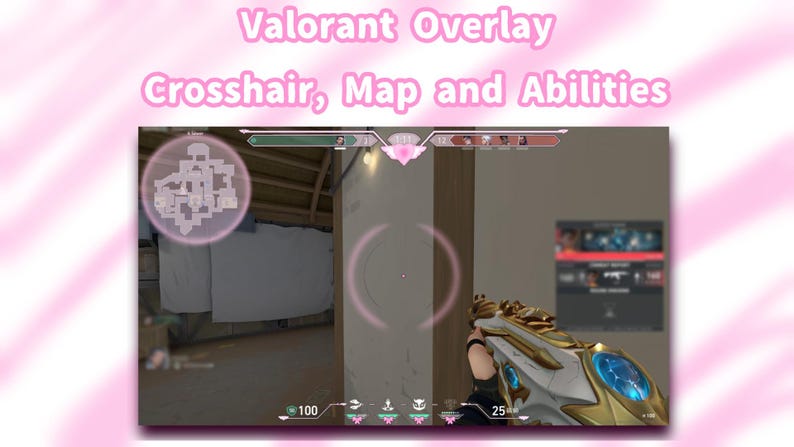 Valorant Pink Overlay - Etsy