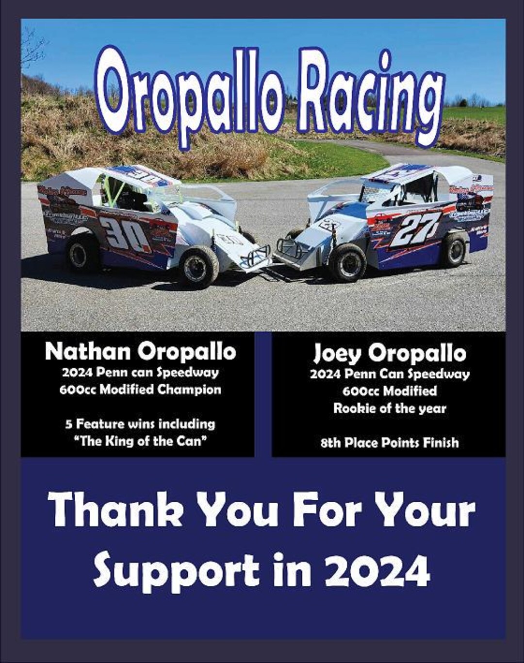 Custom Printed Plaques for Sports Awards, Racing, Teams, Sponsor Thank ...