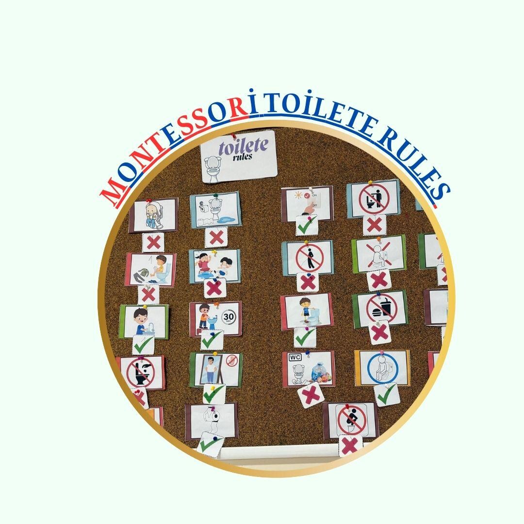 Toilet Rules Chart for Kids | Bathroom Etiquette Printable | Visual ...