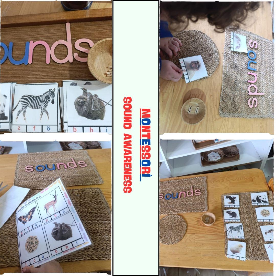 Montessori Animal Sound Recognition Activity | Letter Matching Game for ...