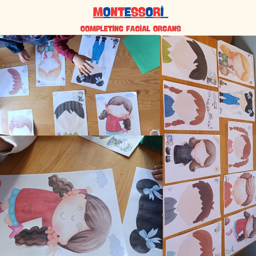 Montessori Face Completion Activity | Preschool Visual Perception ...