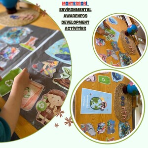 Montessori Earth Day Activity Printable | Clean Vs Polluted World | Eco ...