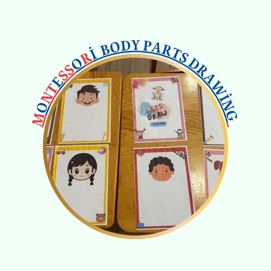 Kids Body Drawing Activity | Printable Worksheet for Creative Drawing ...