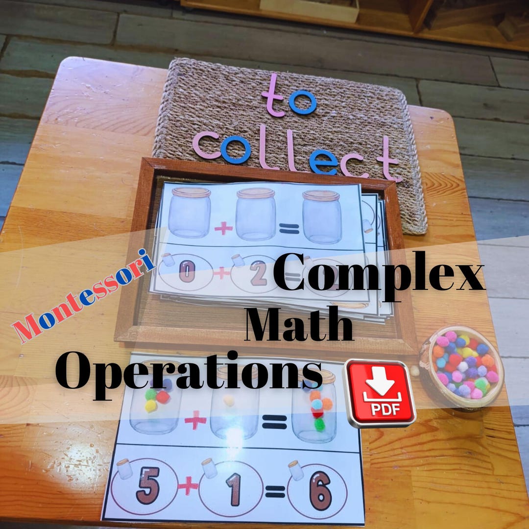 Montessori Counting Activity for Kids | 13-page Printable PDF | Fun ...