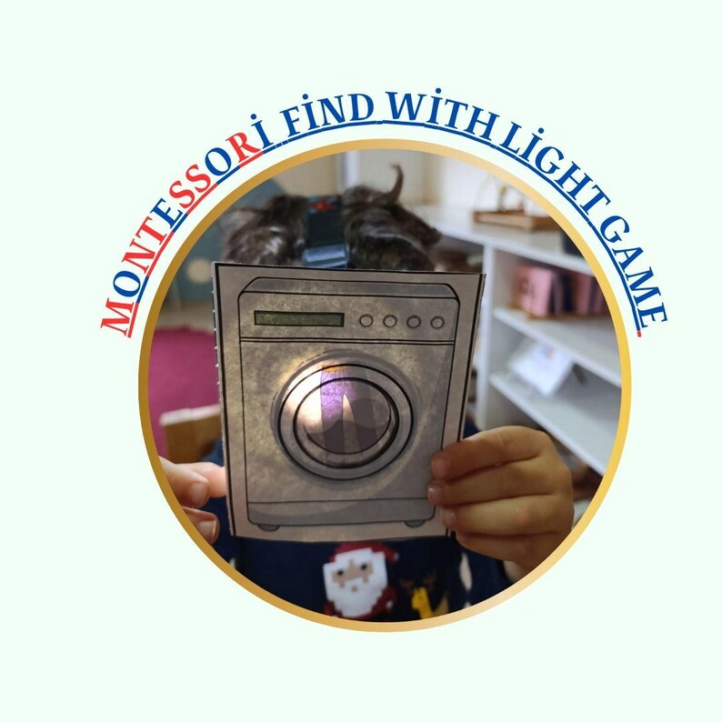 Montessori Laundry Sorting Game | Printable PDF | Match & Light ...