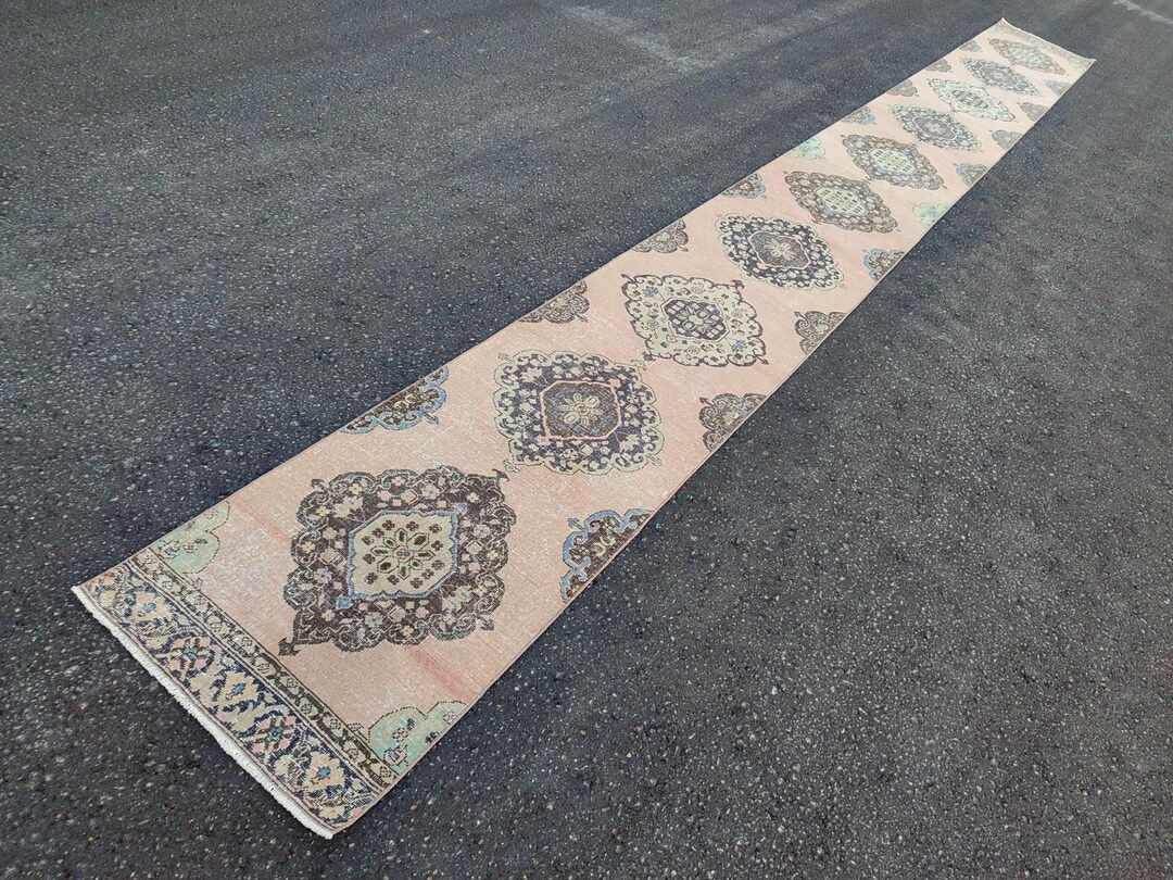 24 Feet Long Runner Neutral Color, Stair Rug Runner, Runner Rug 2x24 ...