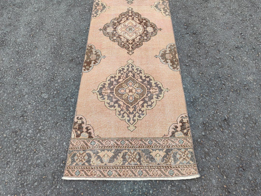 24 FOOT Long Runner Rare Color, Stair Rug Runner, Runner Rug 2x24 ...