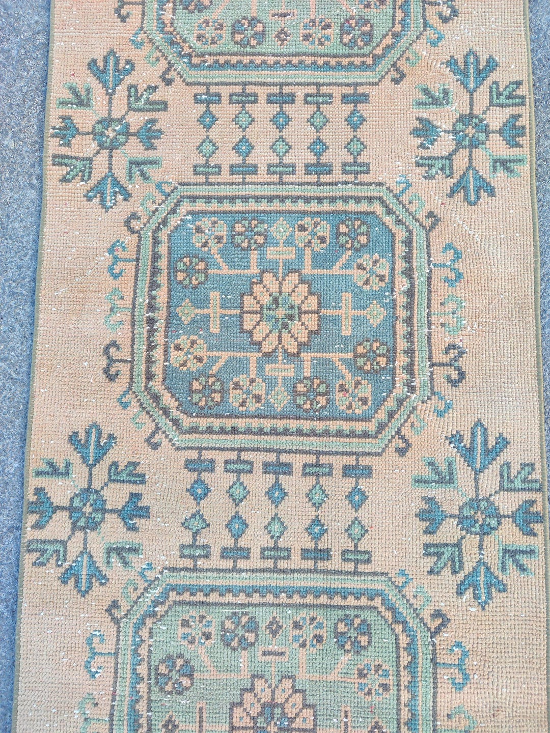 18 Feet Runner for Long Hallway, Stair Rug Runner, Turkish Runner 2x18 ...