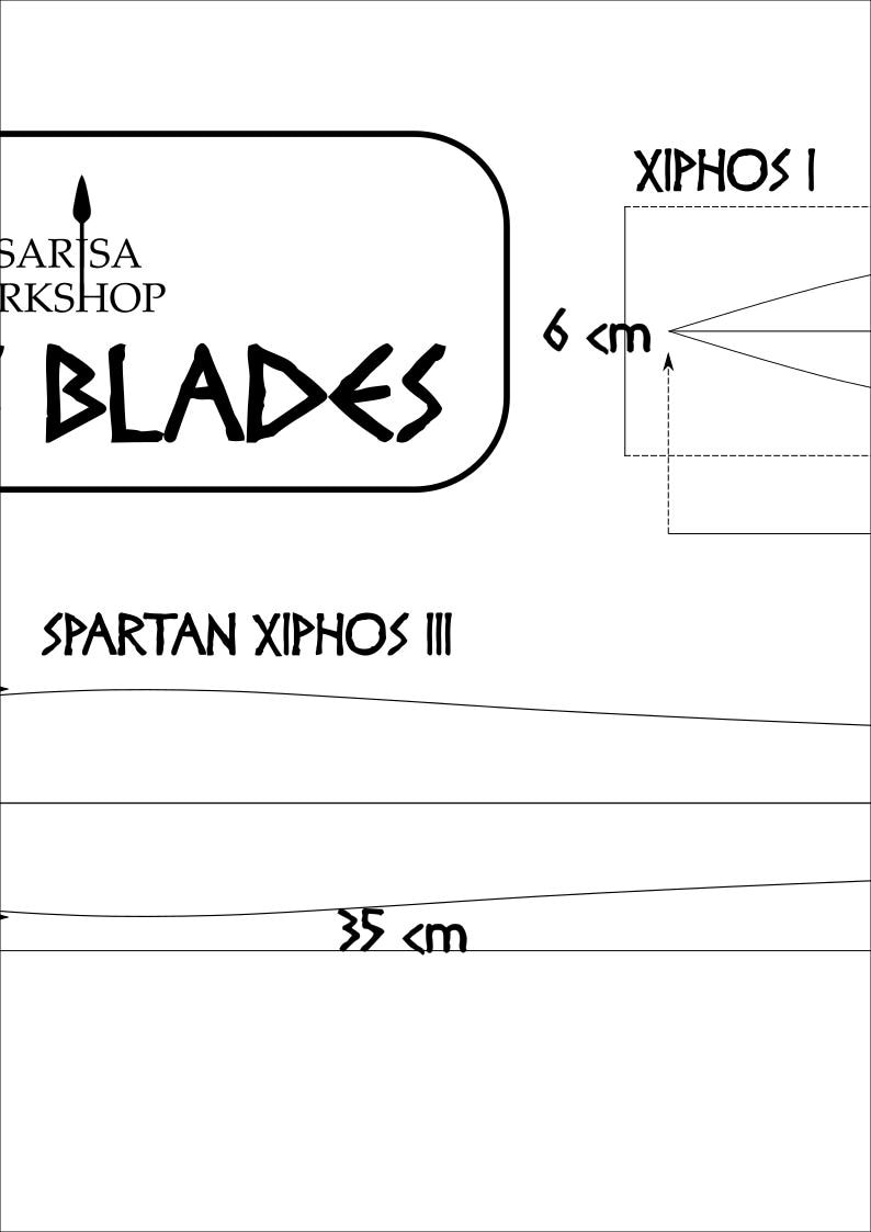 Greek Xiphos Sword Pattern - Etsy