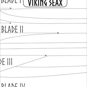 Viking Seax Knife Pattern - Etsy