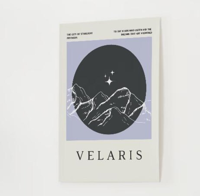 Velaris - the City of Starlight - ACOTAR - Etsy