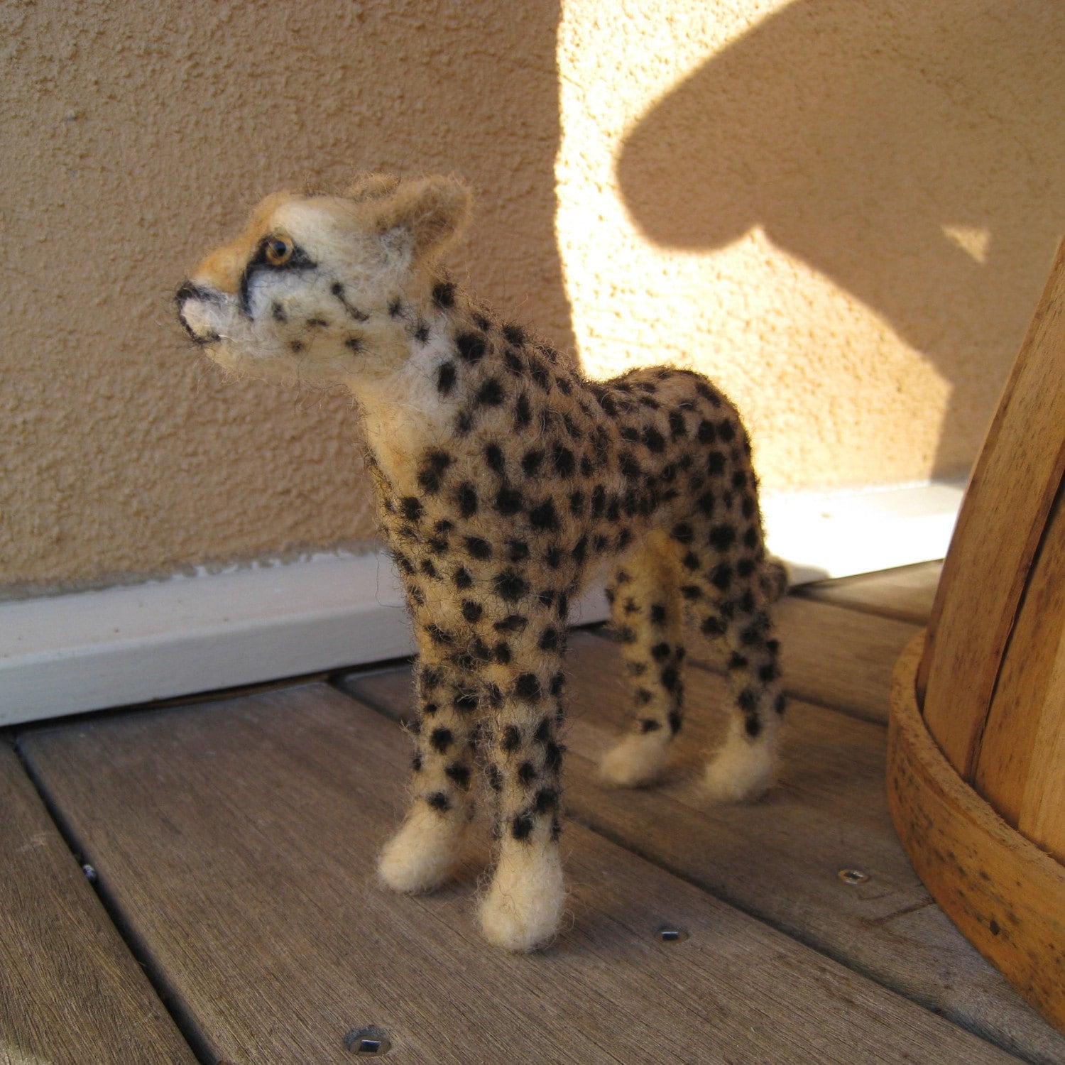 Sanaa the Cheetah, Needle Felted Animal Art Sculpture - Etsy Canada