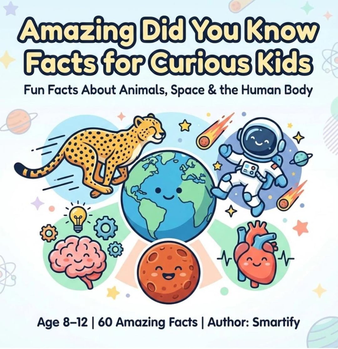Fun Science Facts for Kids Animals, Space & the Human Body Did You Know ...