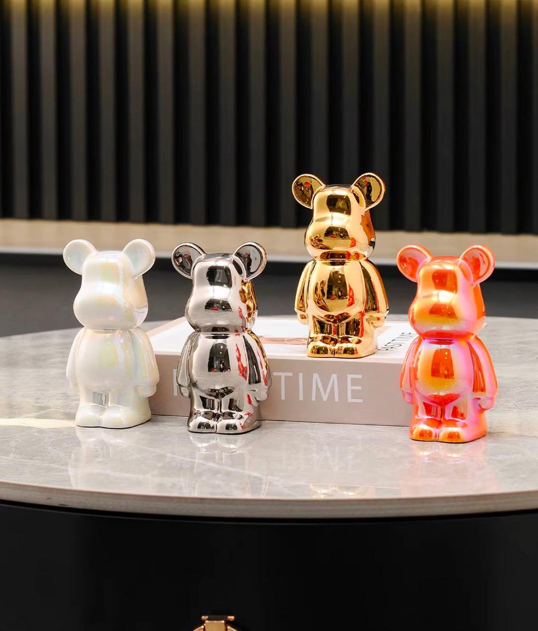 Cute Bear Decoration Home Fun Animal Tabletop Decor Unique Living Room ...