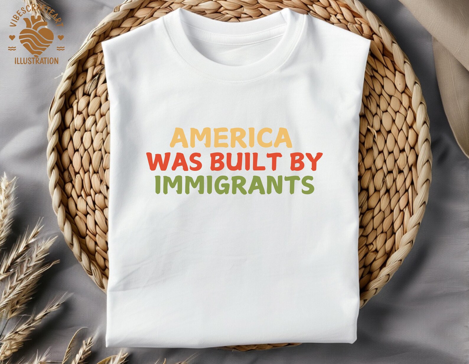 America Was Built by Immigrants SVG PNG - Heritage Month (digital ...