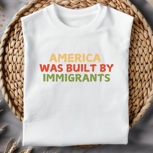 America Was Built by Immigrants SVG PNG - Heritage Month (digital ...