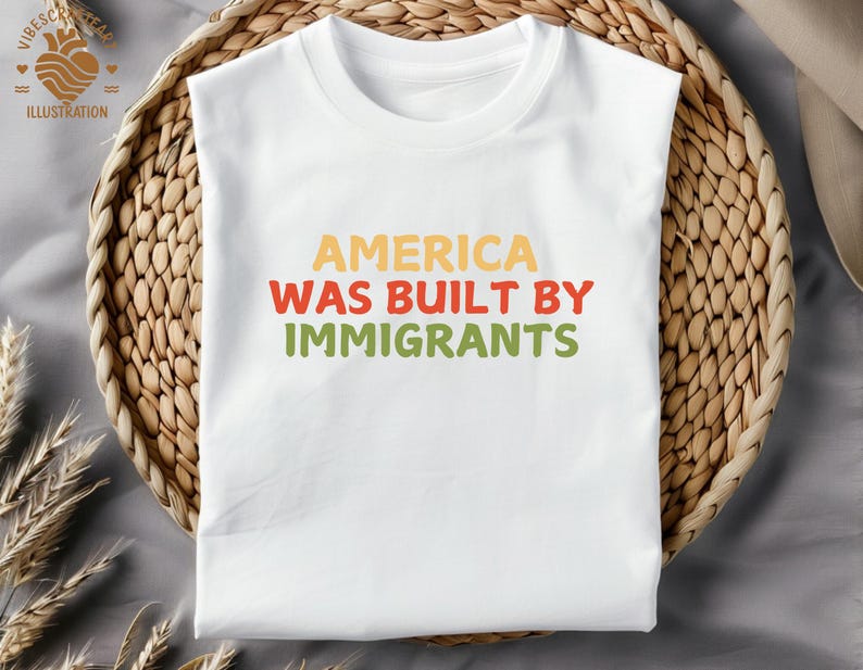 America Was Built by Immigrants SVG PNG - Heritage Month (digital ...