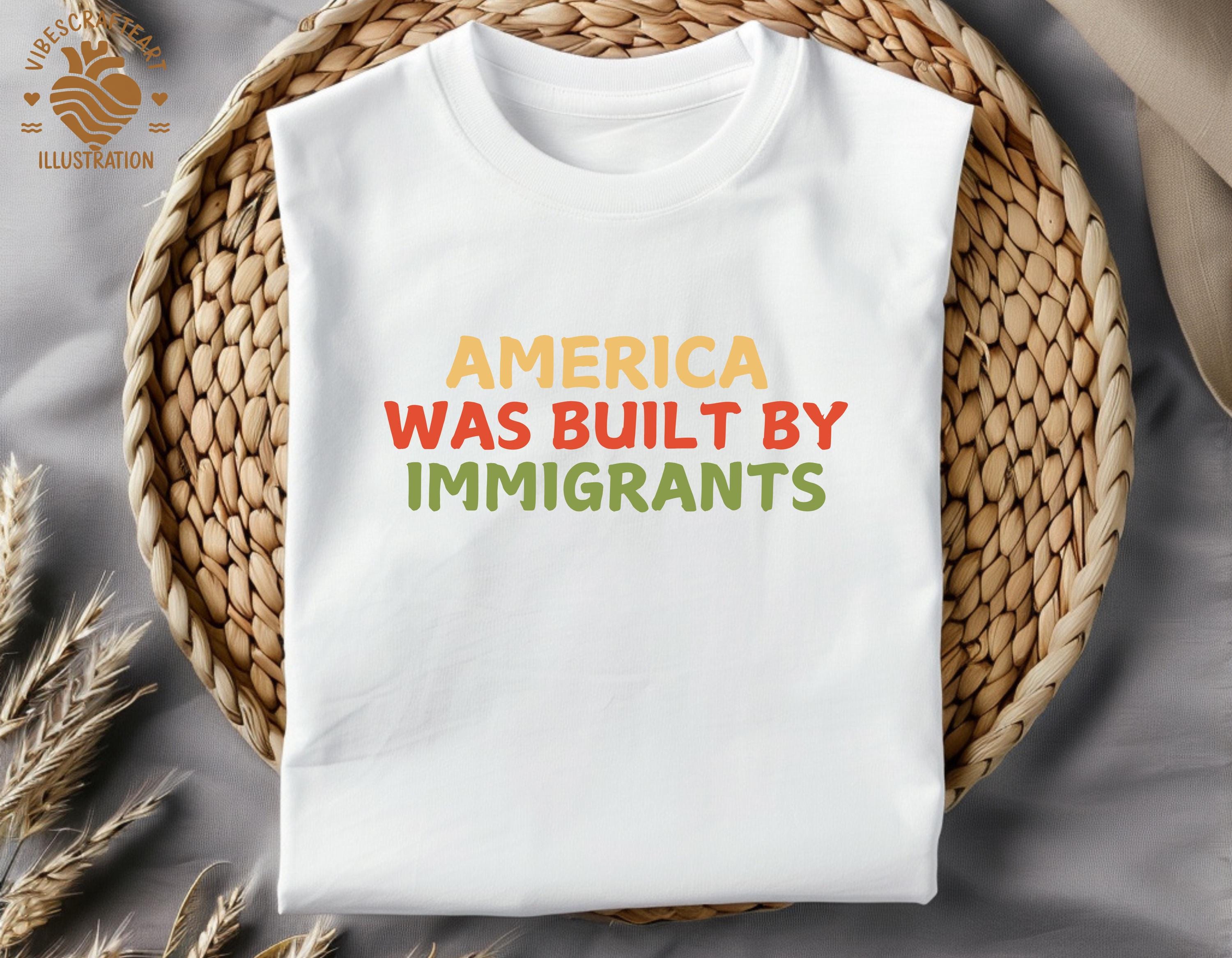 America Was Built by Immigrants Svg Png, Proud Immigrant Svg ...