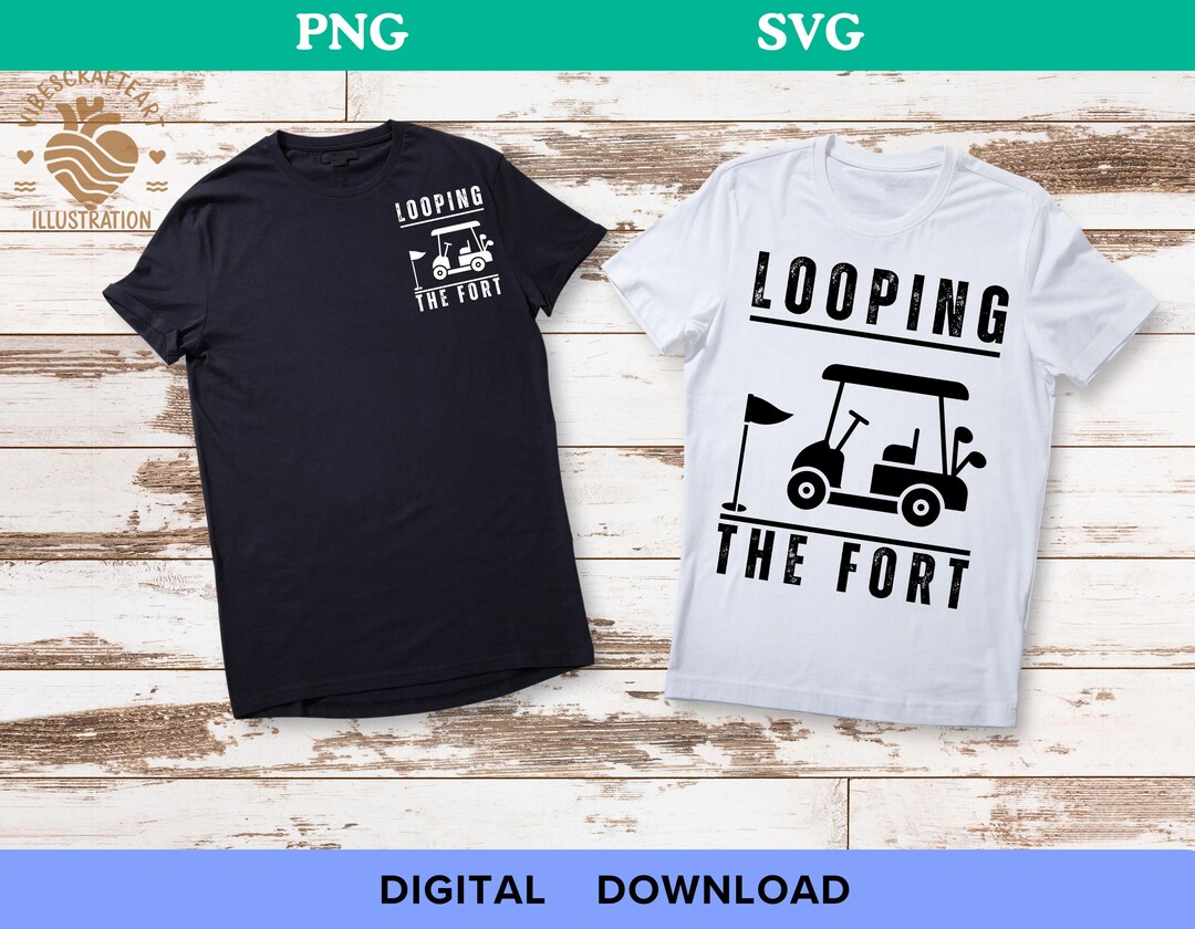 Looping the Fort PNG SVG 300 DPI, Halloween Svg, Camping at the Fort ...
