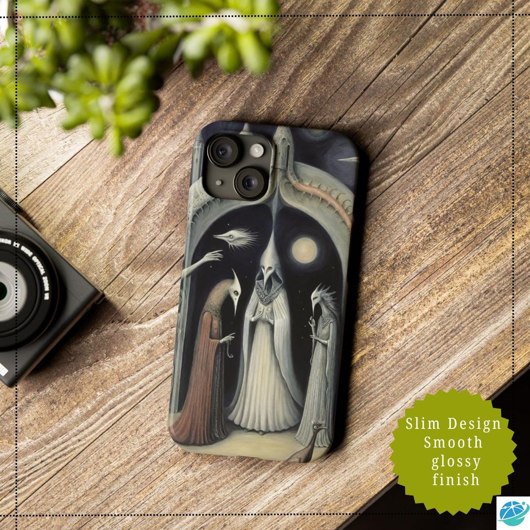 Mystical iPhone 16 Cases, Gothic Art iPhone 15 Cover, Fantasy Phone ...