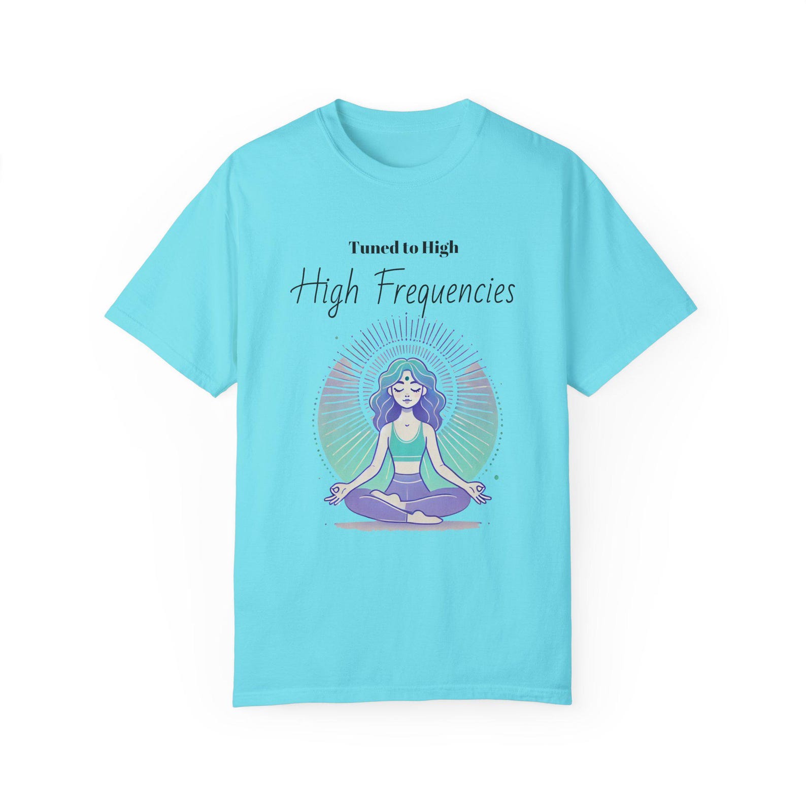 Tuned to High Frequencies | Women Garment-dyed T-shirt, Valentina Gift ...