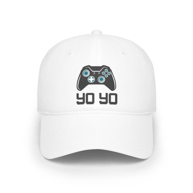 Retro Gamer Low Profile Baseball Cap, Stylish Cap for Gamers, Trendy ...