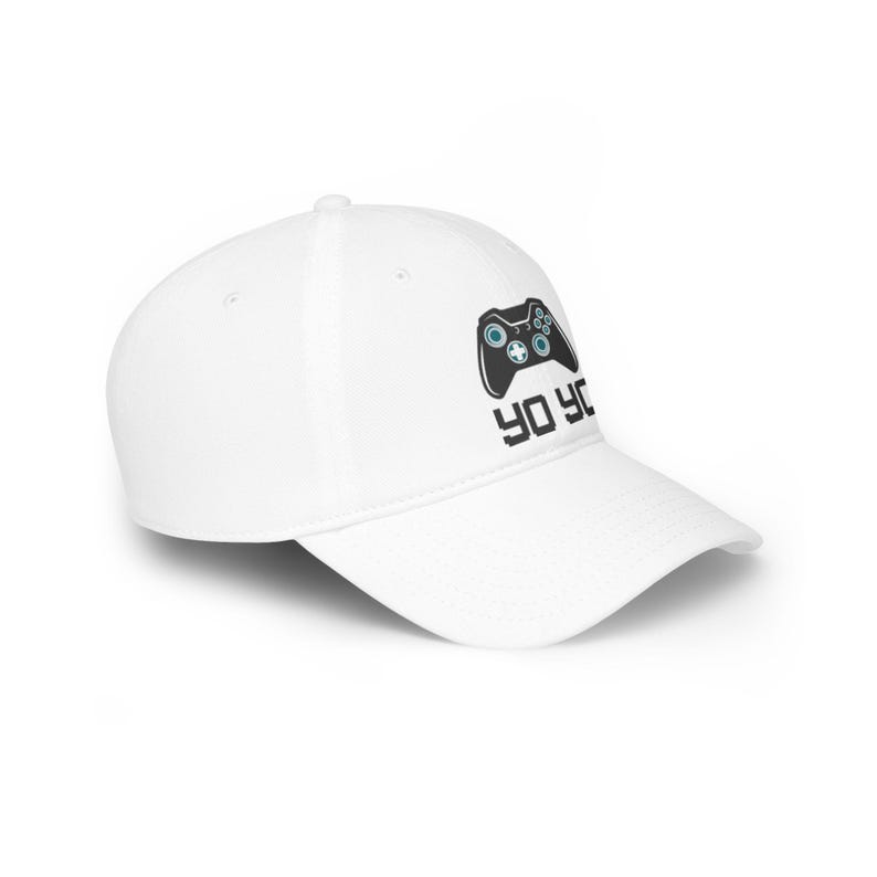 Retro Gamer Low Profile Baseball Cap, Stylish Cap for Gamers, Trendy ...