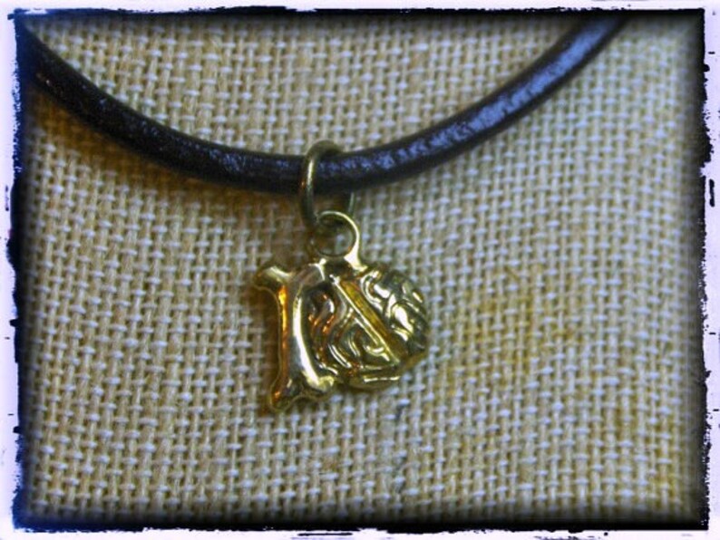 Bone Brain. Cast solid Golden Brass Bonebrain idiot stick | Etsy