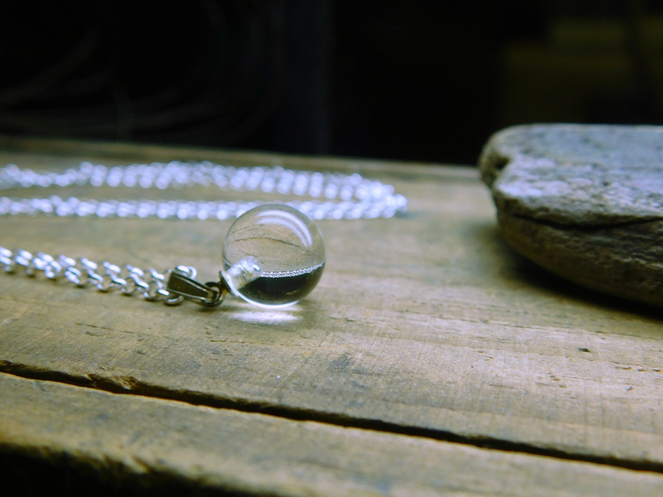 The Seer's Vision Stone. Crystal Clear Quartz Miniature | Etsy