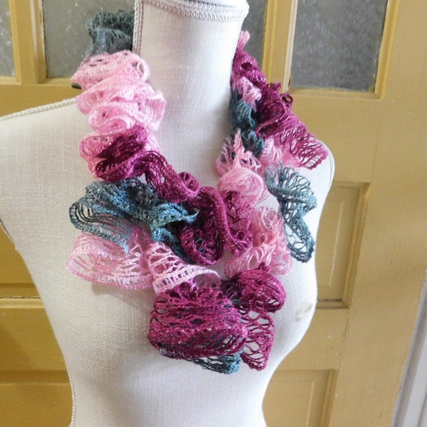 Frilly Infinity Scarf - Etsy