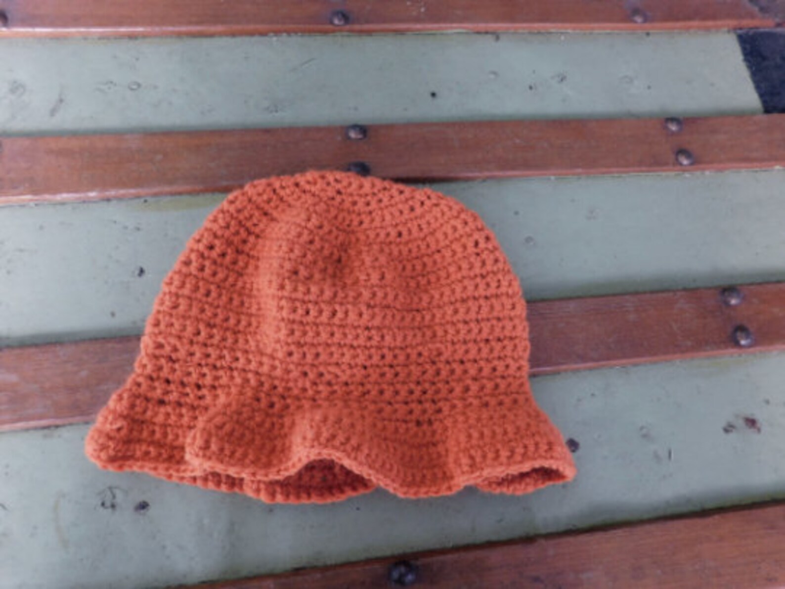 Carrot Spice Cake . Carrot Orange Victorian Bucket Hat. One Size Fits ...