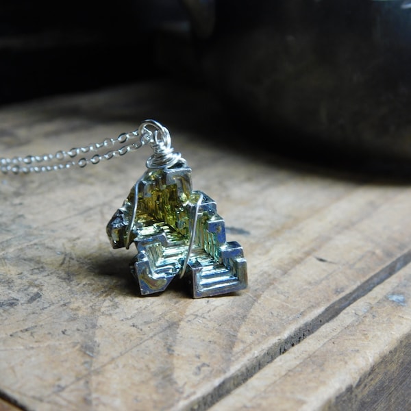 Bismuth Pendant - Etsy