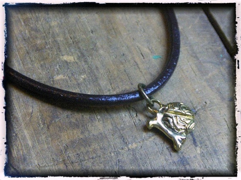 Bone Brain. Cast solid Golden Brass Bonebrain idiot stick | Etsy