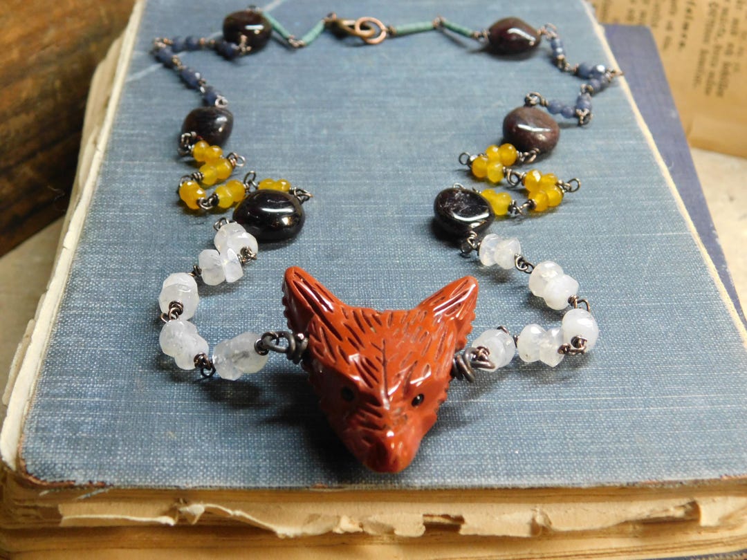 Wolf in Sheep's Clothing- the Wolf of Ansbach. Red Jasper Wolf Head ...