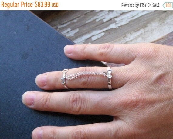 Skeleton Key Ring. Key to a Broken Heart or Key To My Heart | Etsy