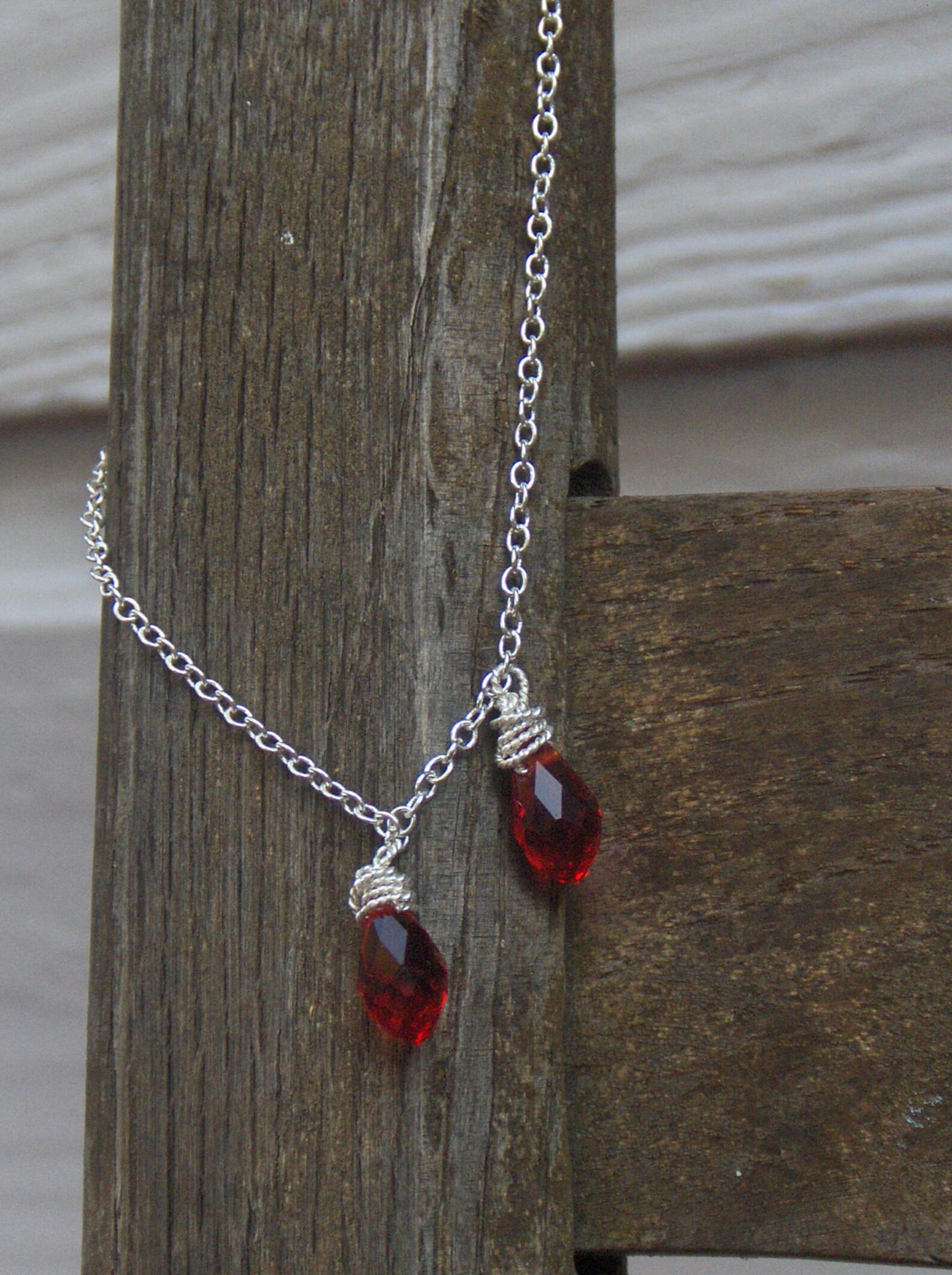 Bitten. Vampire Blood Drop Necklace. Goth. Dark. Beauty. # ...