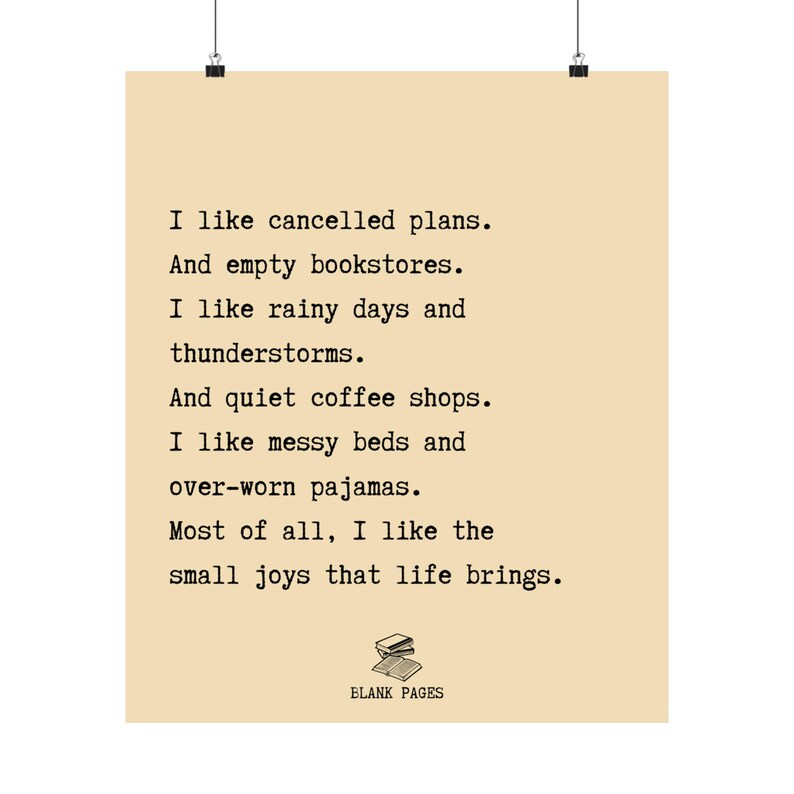 Inspirational Quote Matte Vertical Posters for Writers and Dreamers ...