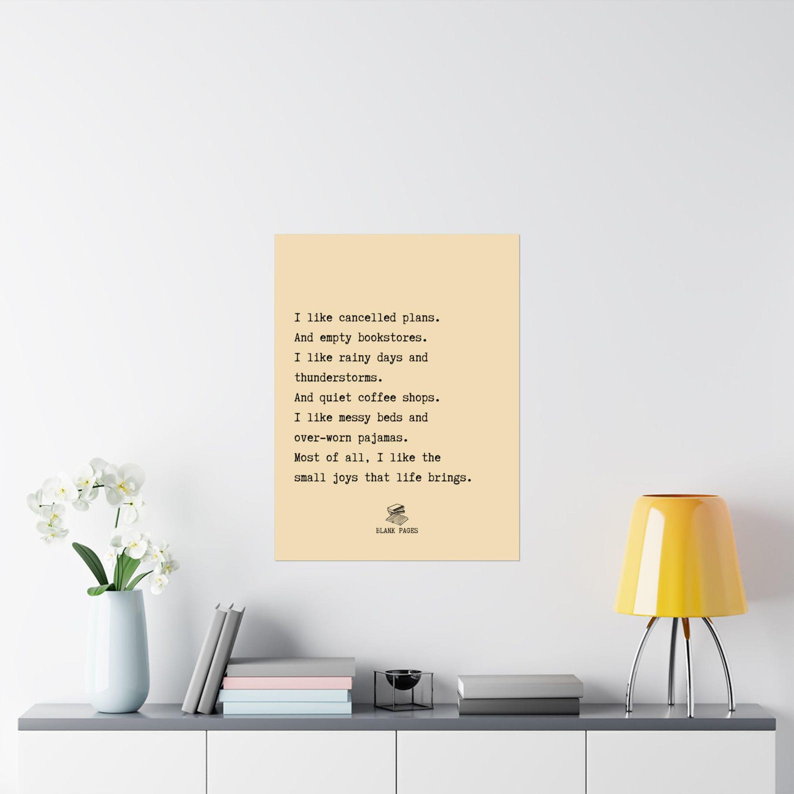Inspirational Quote Matte Vertical Posters for Writers and Dreamers ...