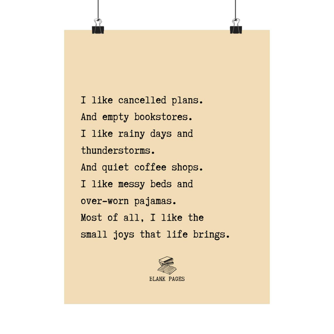 Inspirational Quote Matte Vertical Posters for Writers and Dreamers ...
