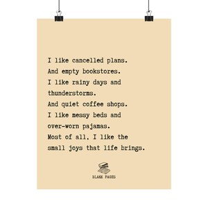 Inspirational Quote Matte Vertical Posters for Writers and Dreamers ...