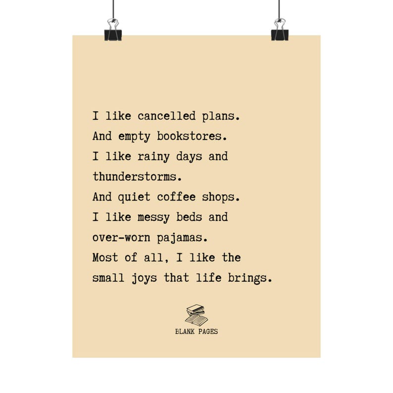 Inspirational Quote Matte Vertical Posters for Writers and Dreamers ...