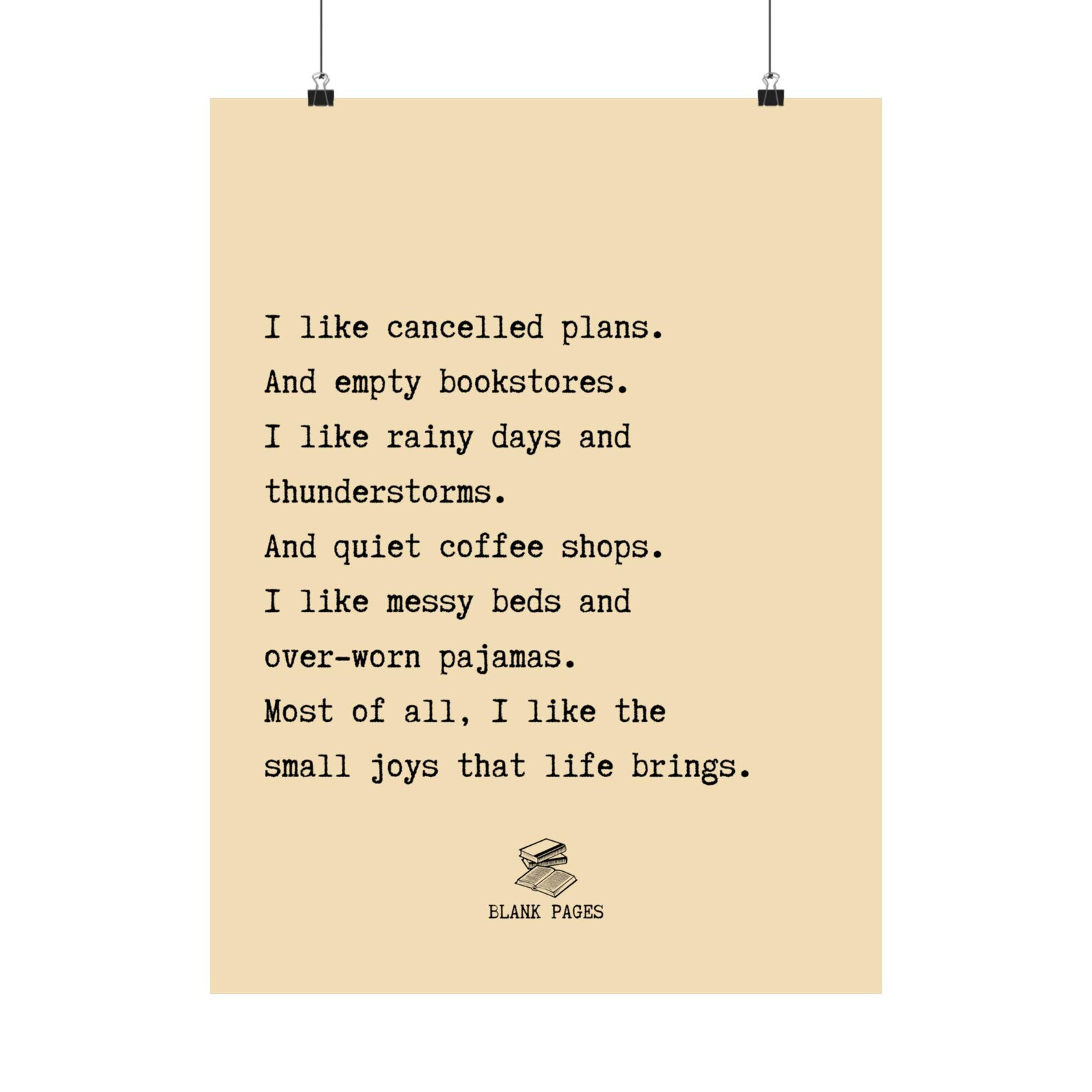 Inspirational Quote Matte Vertical Posters for Writers and Dreamers ...