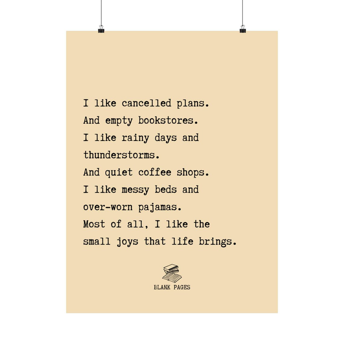 Inspirational Quote Matte Vertical Posters for Writers and Dreamers ...