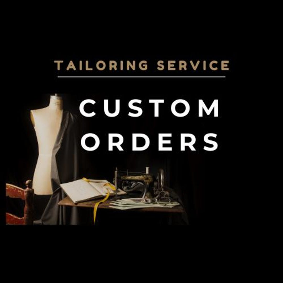 Custom Clothing Tailoring, Bespoke, All Clothing, Tailoring Service - Etsy