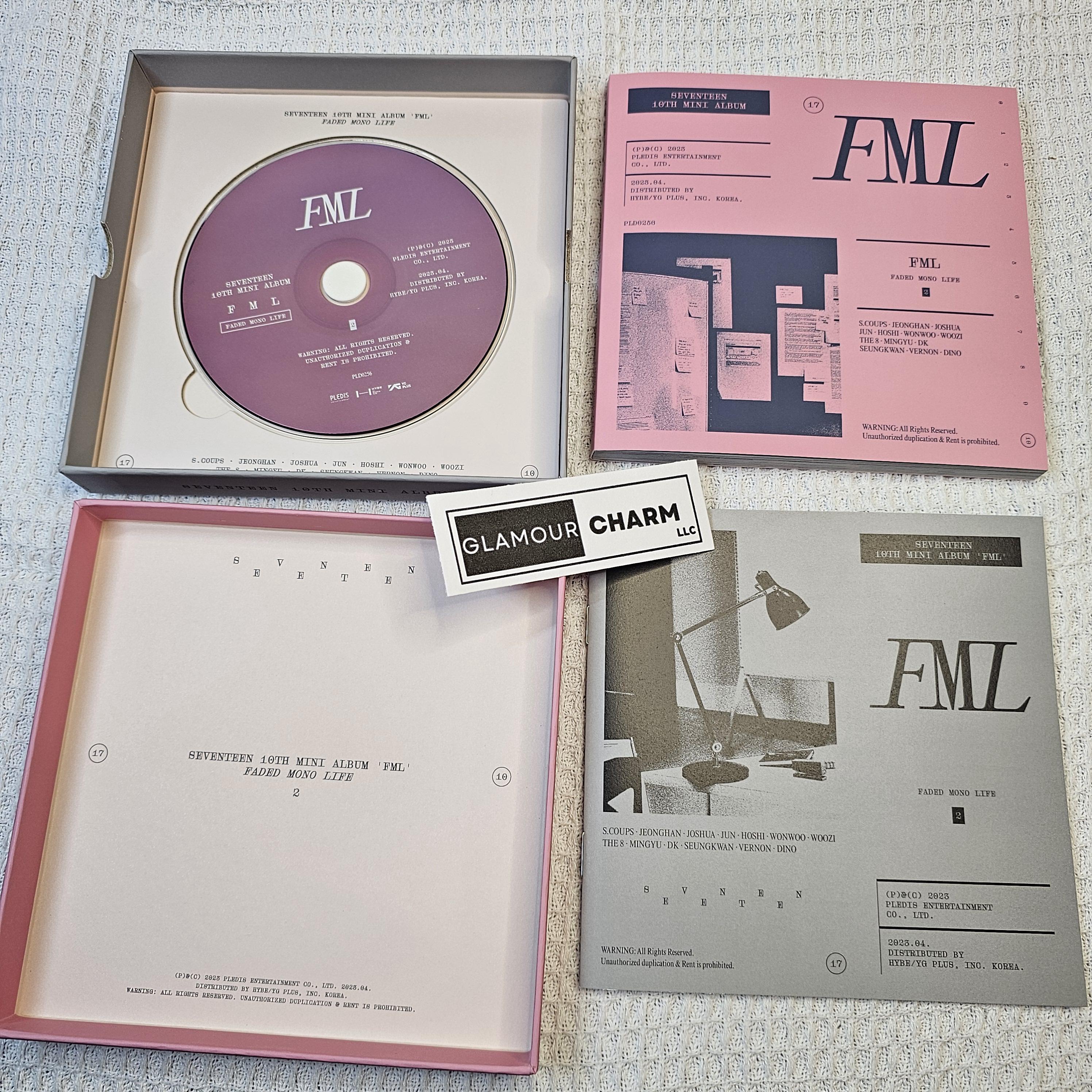 Kpop Seventeen Official Albums - FML - No Photocards - Etsy