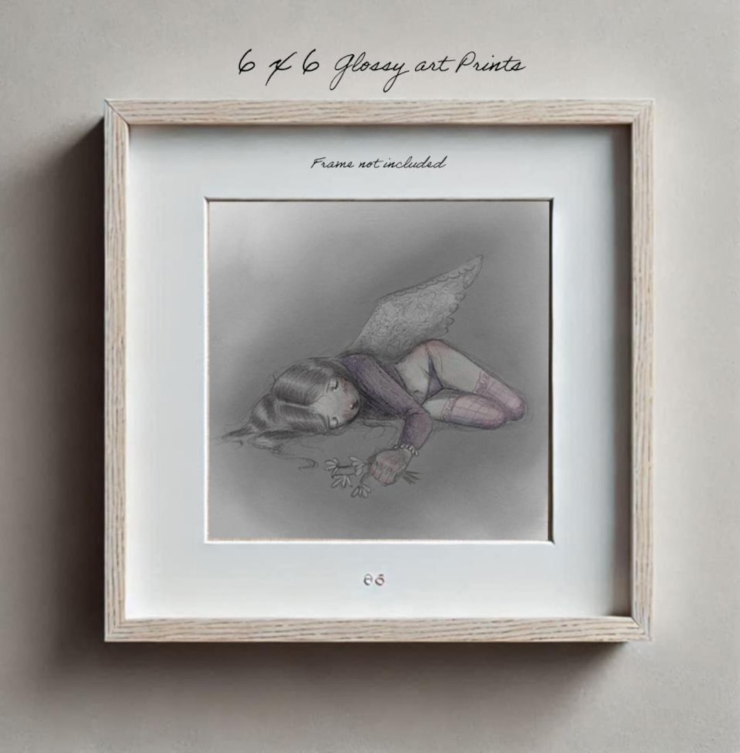 Gothic Morute Dollcore | Original Art Prints - Etsy