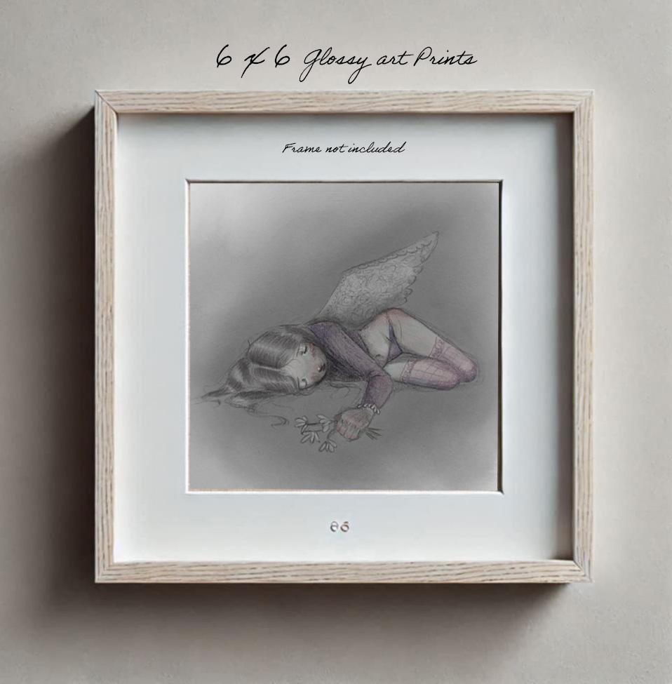 Gothic Morute Dollcore | Original Art Prints - Etsy