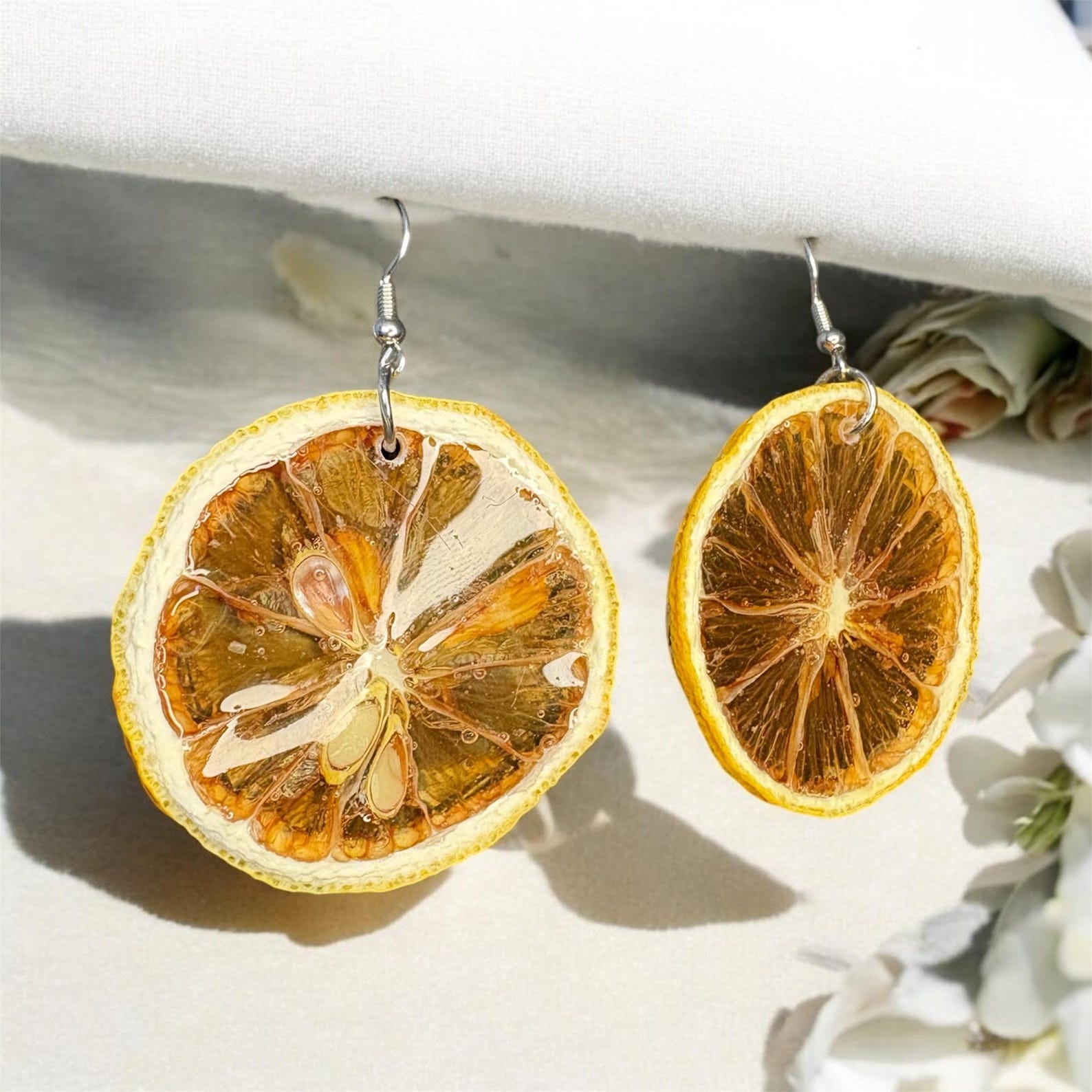 Lemon Earring - Etsy