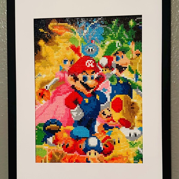 Mario Diamond Paintings - Etsy