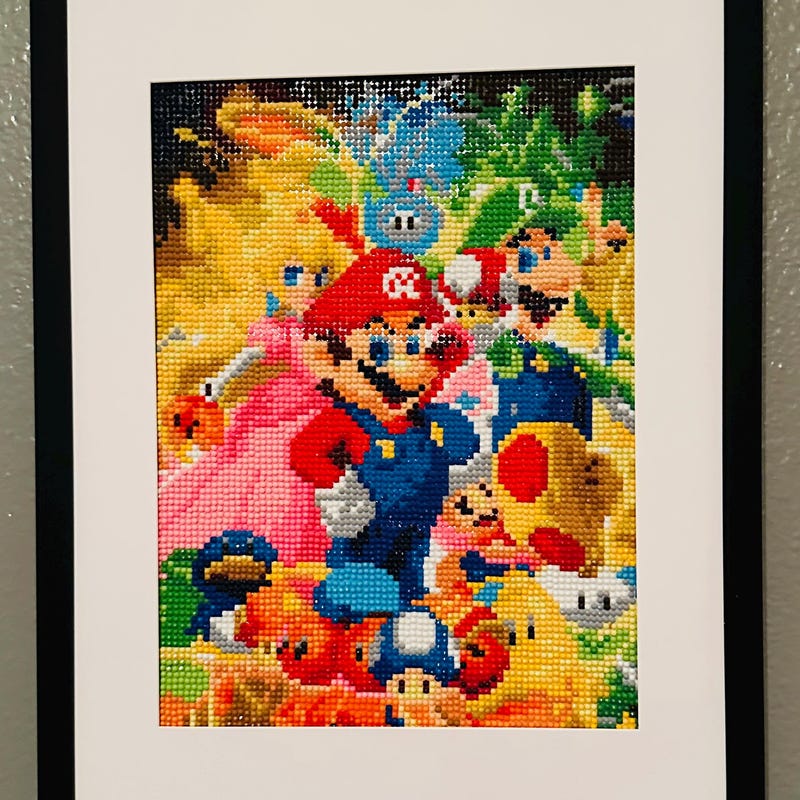 Mario Diamond Paintings - Etsy